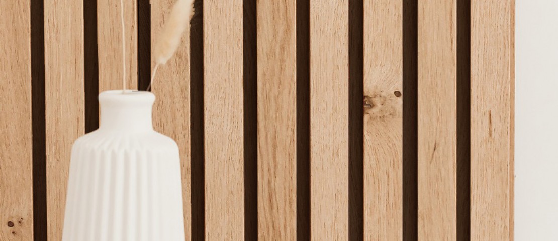 Lambris décoratif Maestro Latt Pepper Oak / Black - La Maison du Parquet