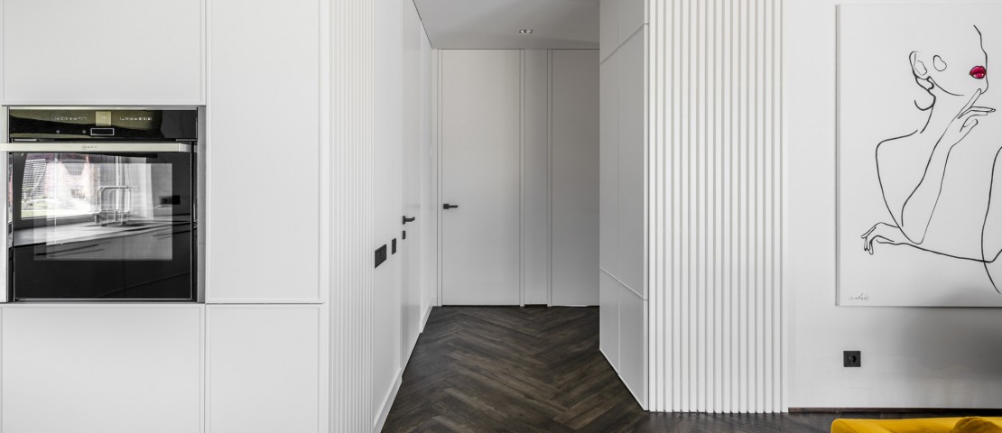Lambris décoratif Maestro Latt White / White - La Maison du Parquet